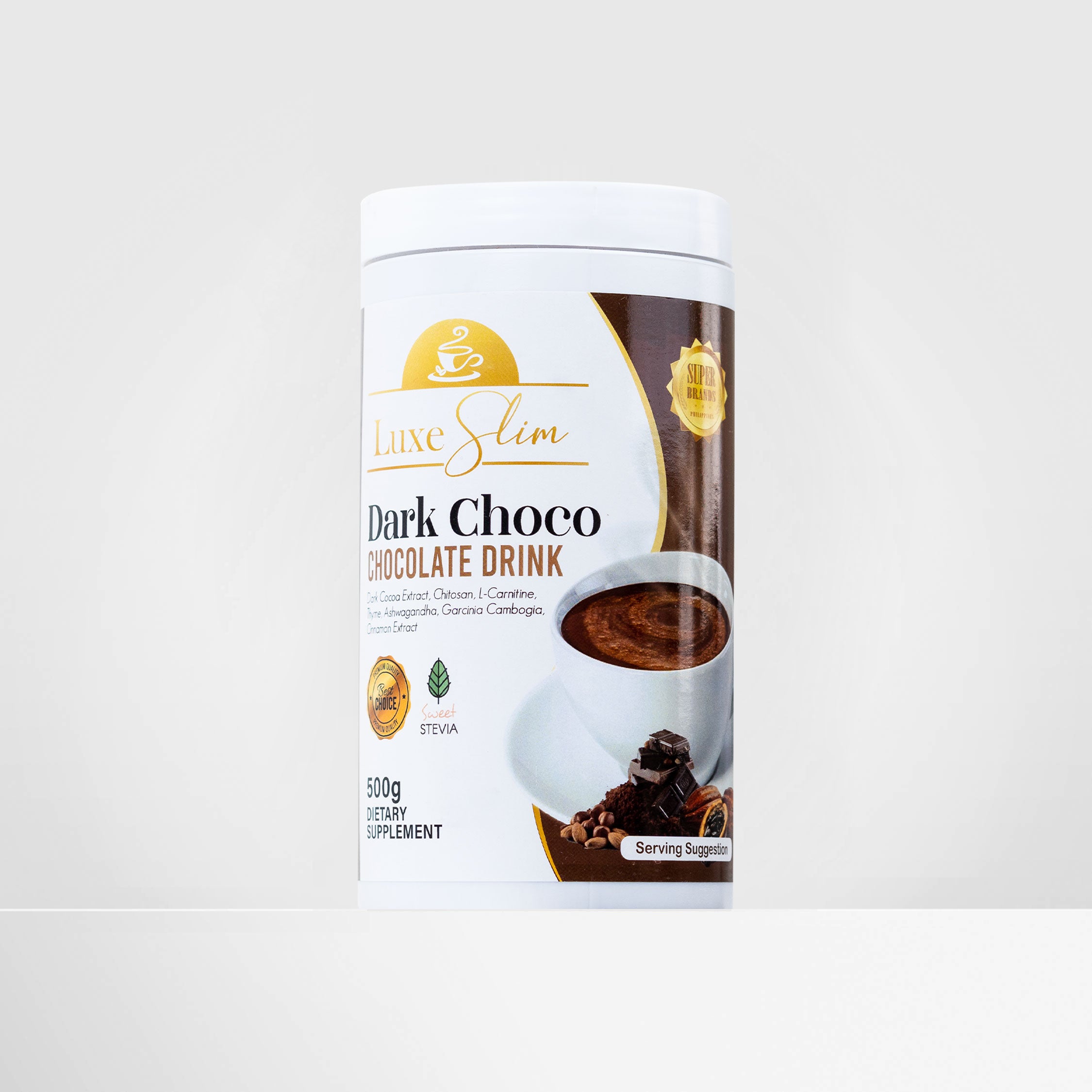 Luxe Slim Dark Choco Half Kilo – luxeslimph